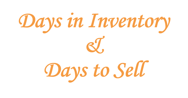 ProfitTime in Practice: How Days in Inventory, Days to Sell Work ...